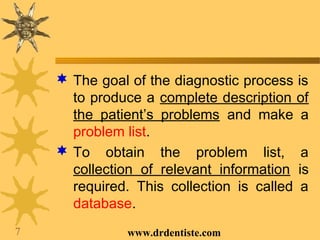 diagnosis & treatment planning | PPT