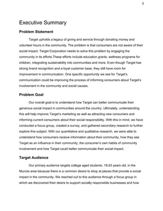 Target Research Proposal | PDF