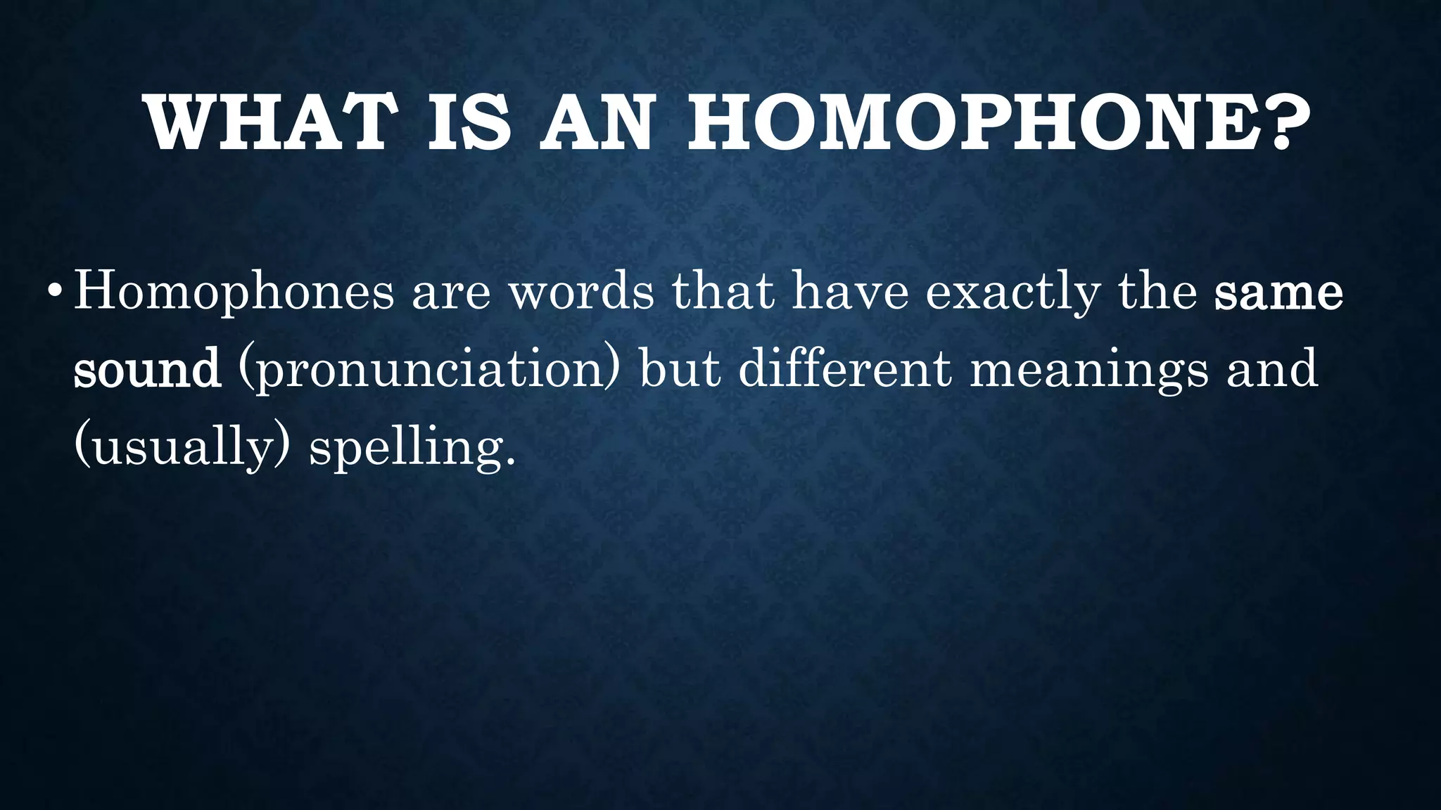 6.3 homophones analogies_ | PPTX