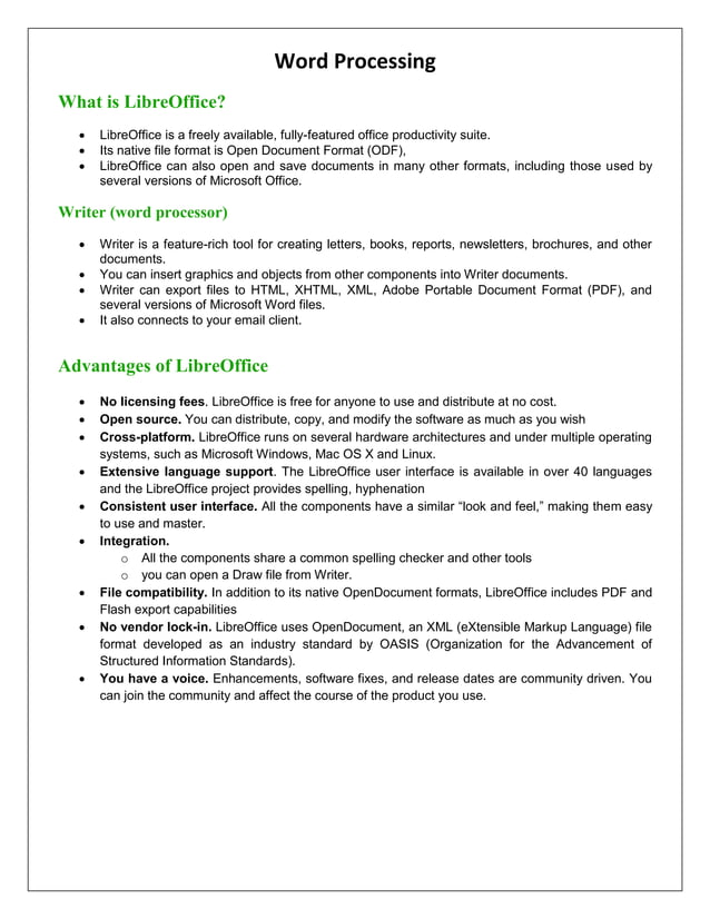 Word processing | PDF