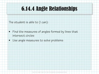 6.14.4 Angle Relationships | PPT