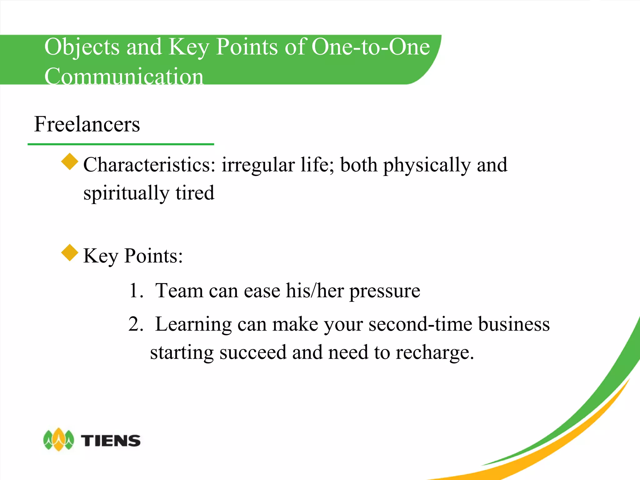 One to one communication | PPT