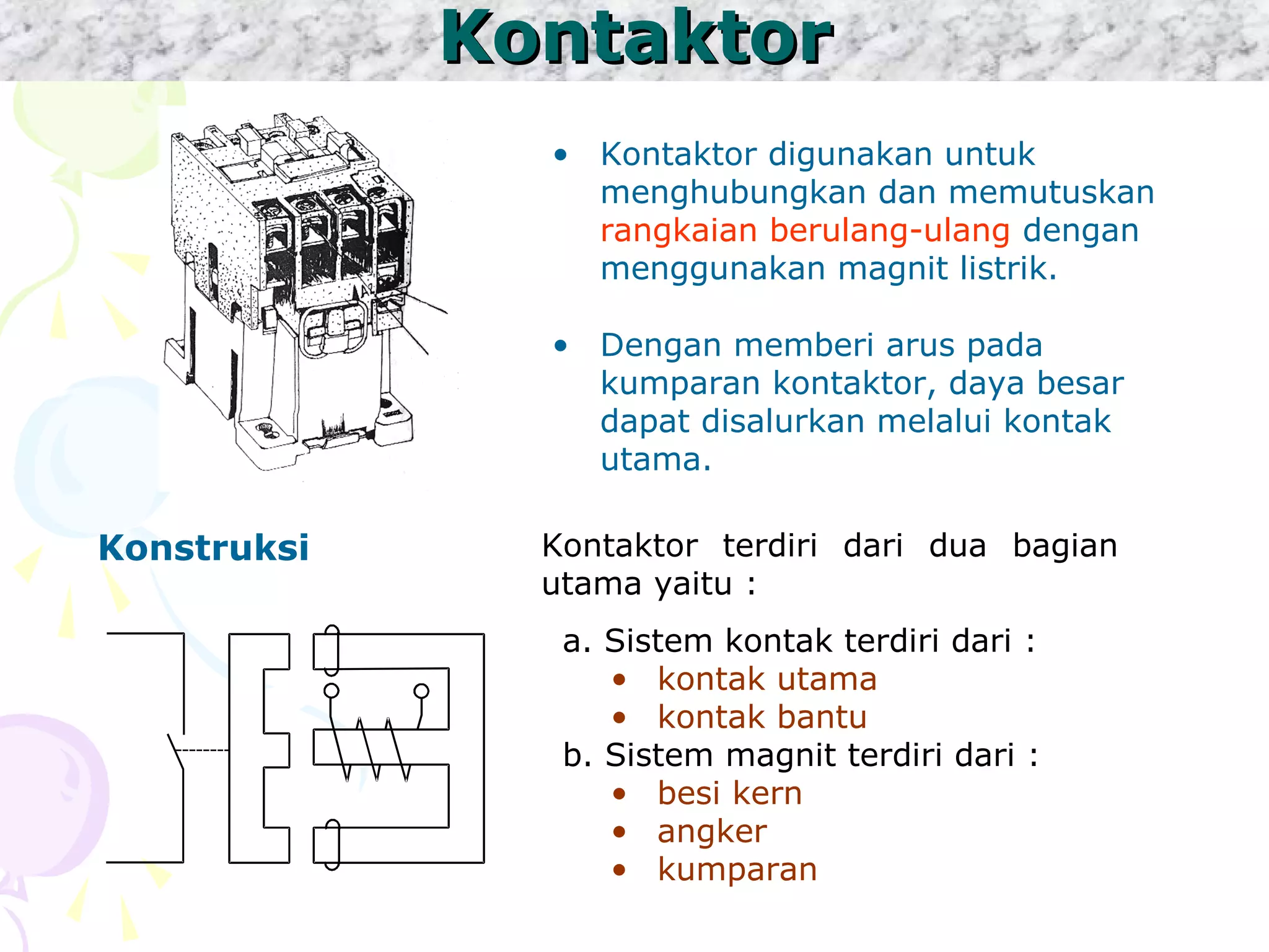 relai n kontaktor | PPT