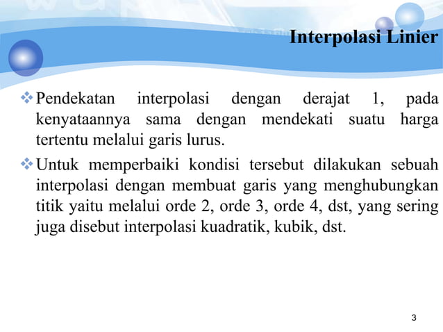 6. interpolasi polynomial newton | PPTX