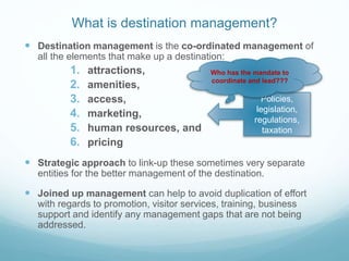 6. Destination Management - Barbara Schott | PPT