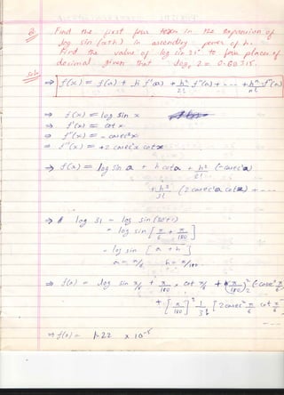 Engineering Mathematics 1 :- Class 6 | PDF