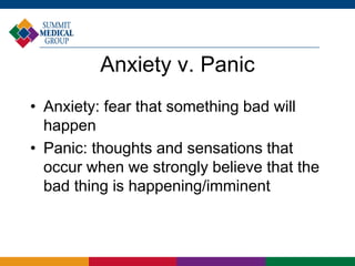 Understanding and Overcoming Panic | PPTX