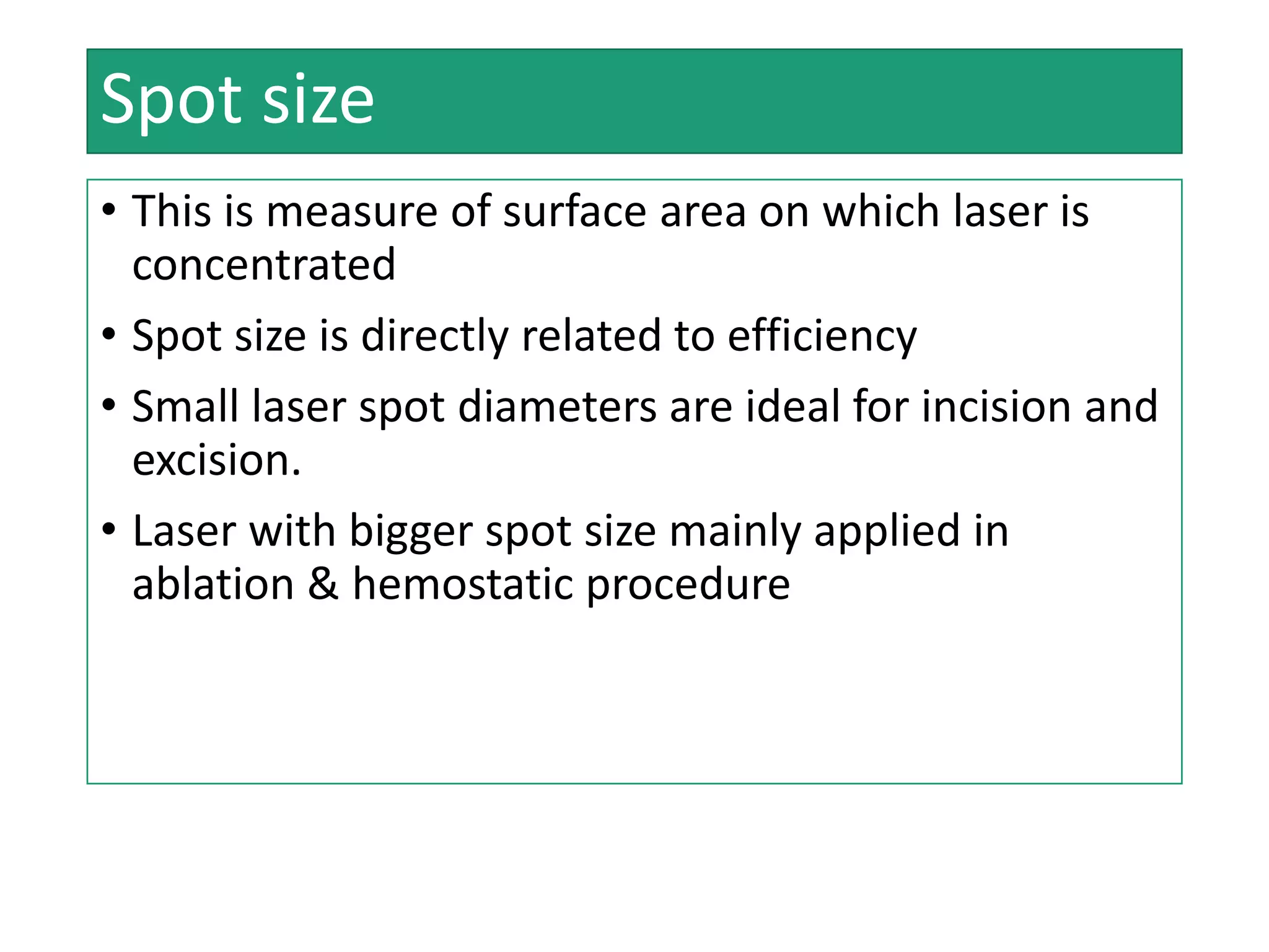 LASER IN DENTISTRY | PPTX