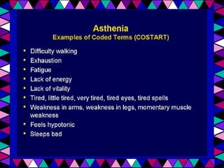 Symptomatic treatment of Anxiety & Asthenia | PPT