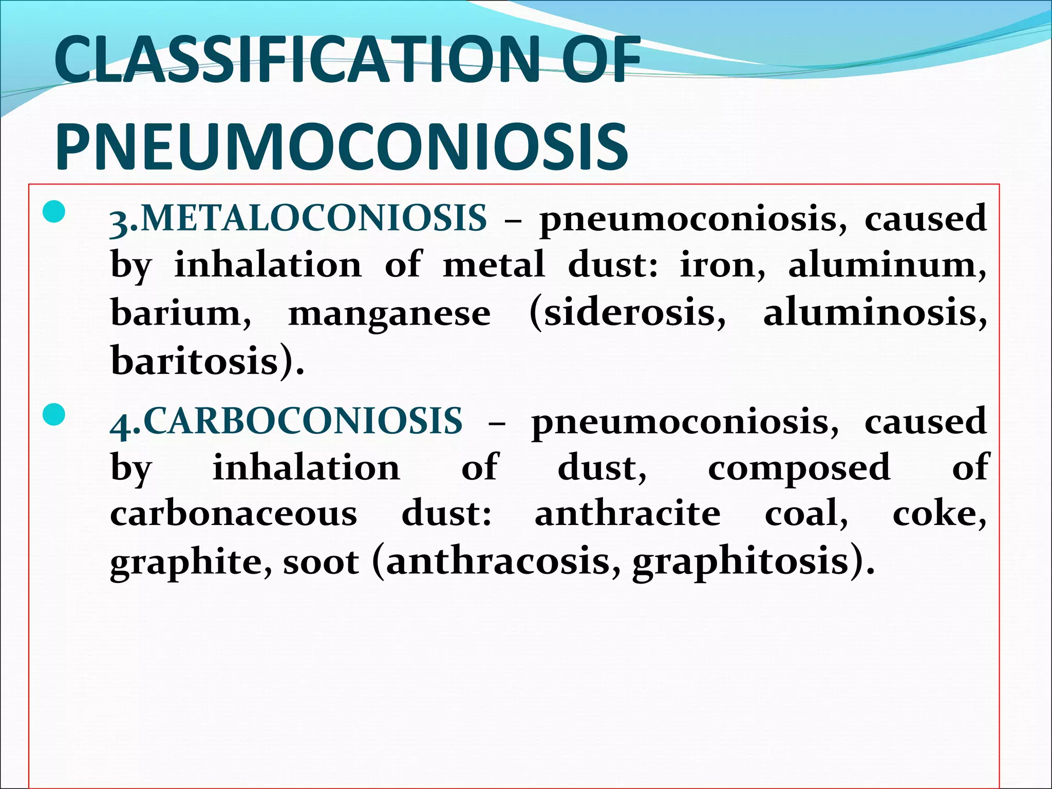 Pneumoconiosis | PPT