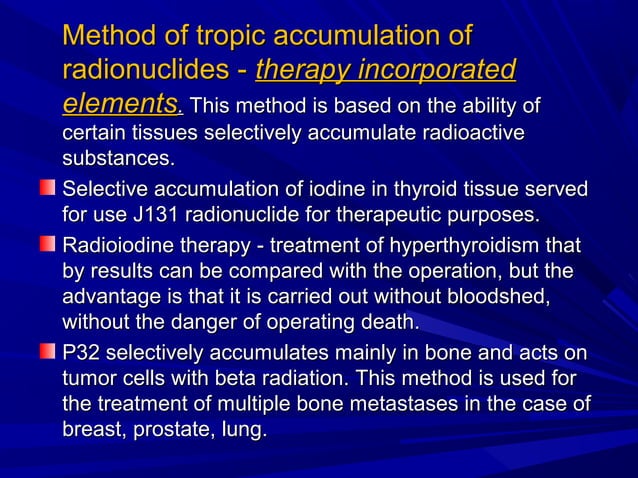Principles & methods of Radiation Therapy | PPT