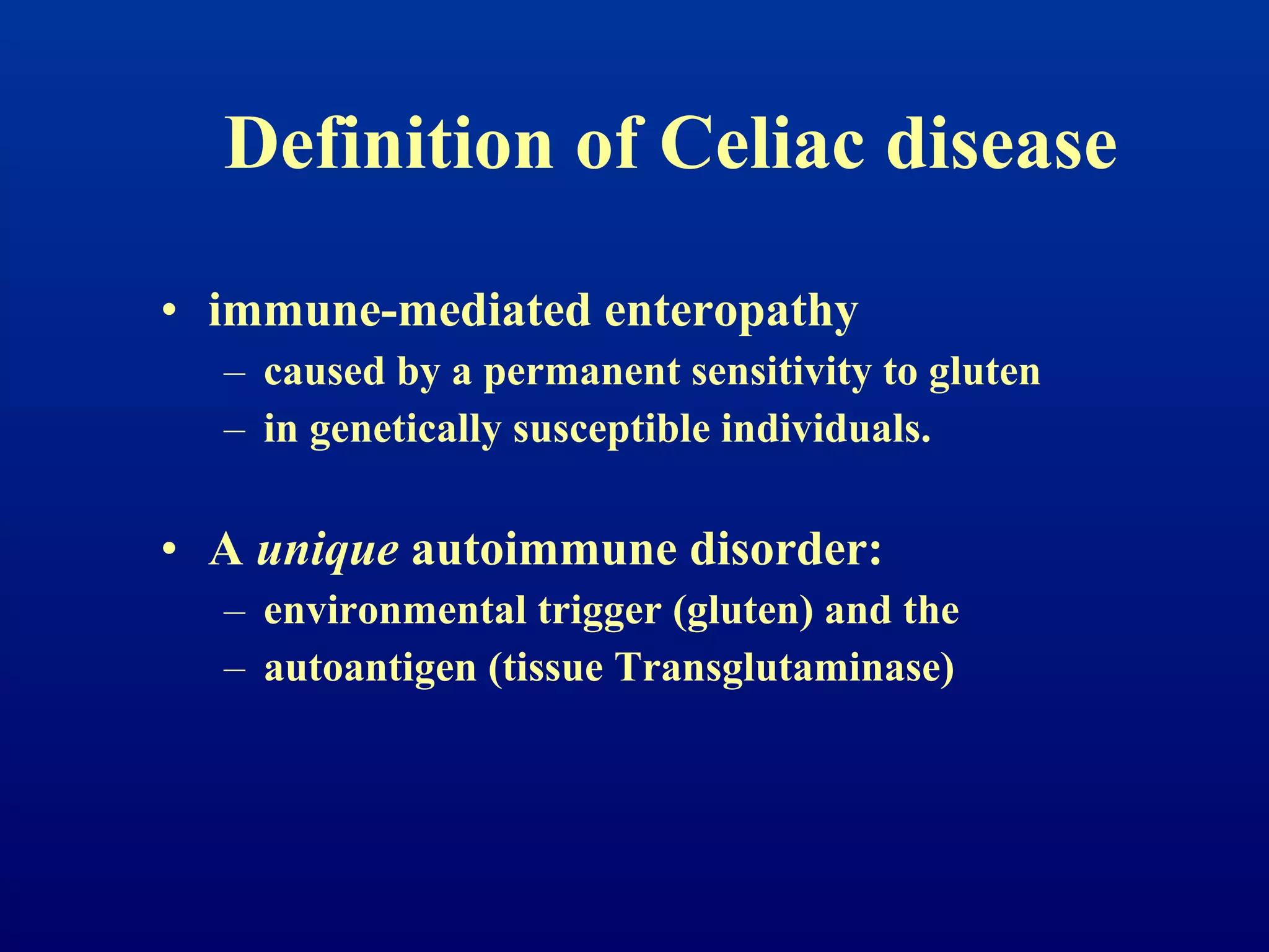 Celiac & Inflammatory bowel disease | PPT
