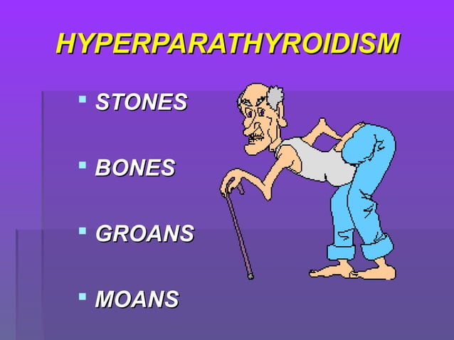 Hyperparathyroidism & Hypoparathyroidism | PPT