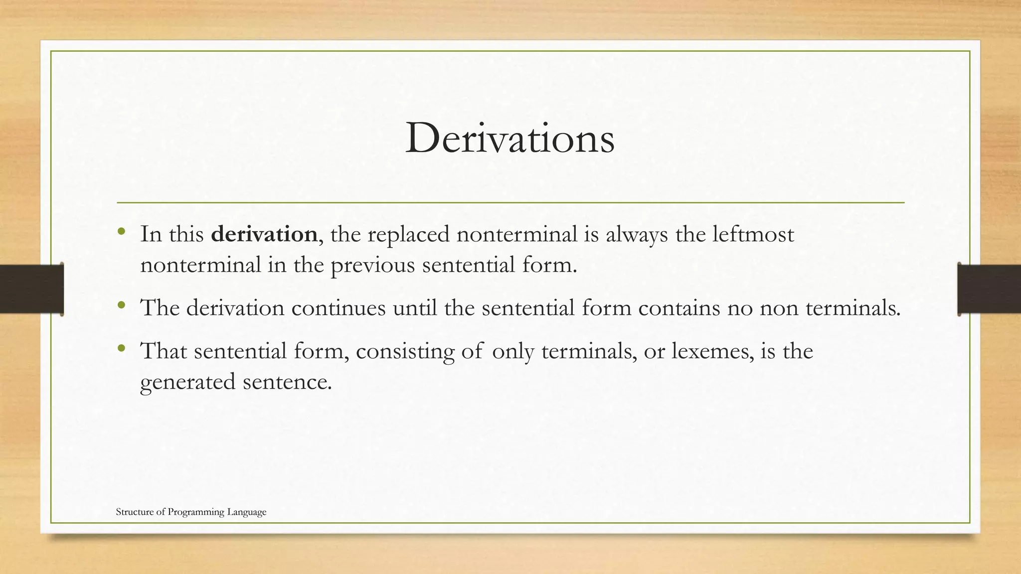 6. describing syntax and semantics | PPTX