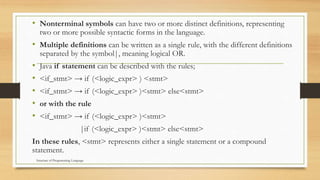 6. describing syntax and semantics | PPTX