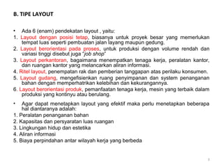 tipe strategi layout | PPT
