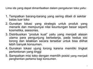 tipe strategi layout | PPT