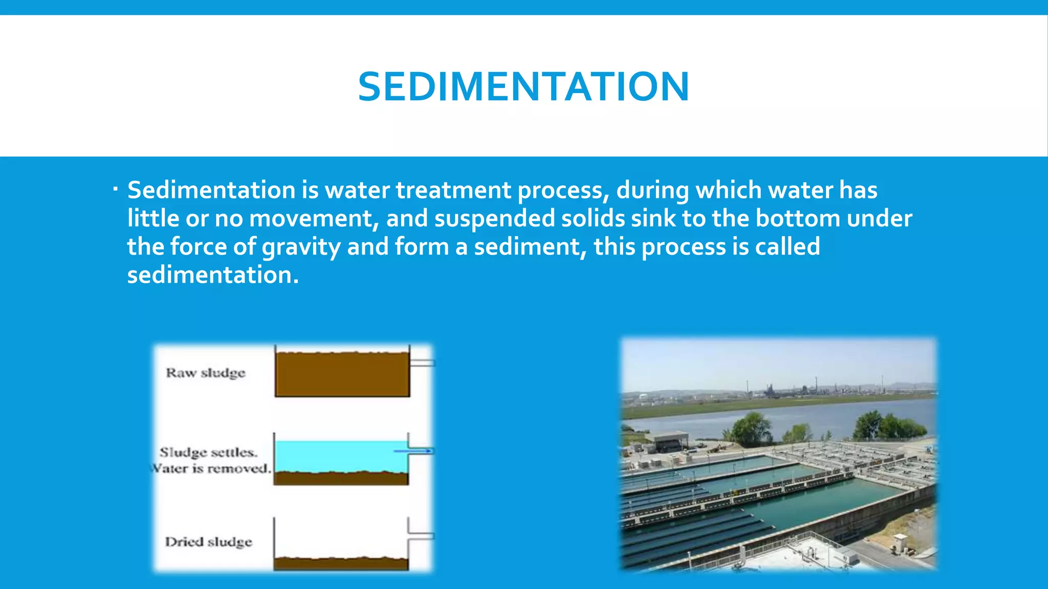 sedimentation and its types | PPTX