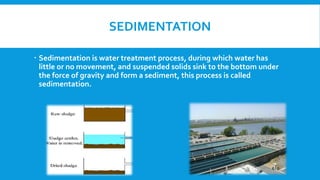 sedimentation and its types | PPTX