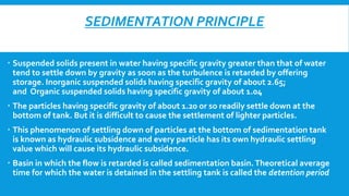 sedimentation and its types | PPTX
