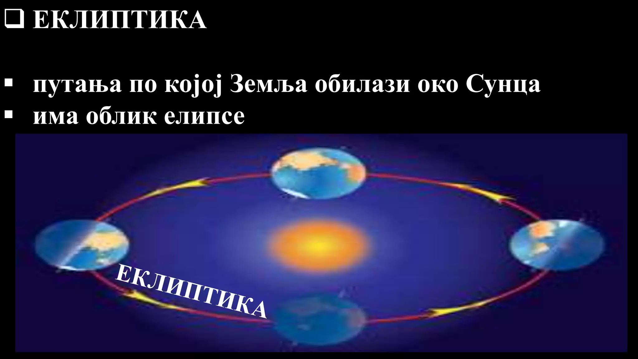 Zemljina revolucija i njene posljedice | PPTX