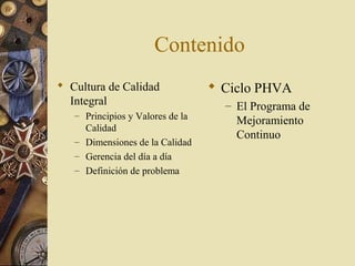 Seis conceptos básicos de calidad | PPT