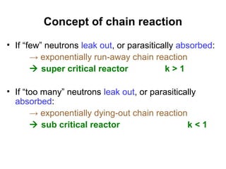6. neutron chain reaction systems bnen intro_2015-2016 | PPT