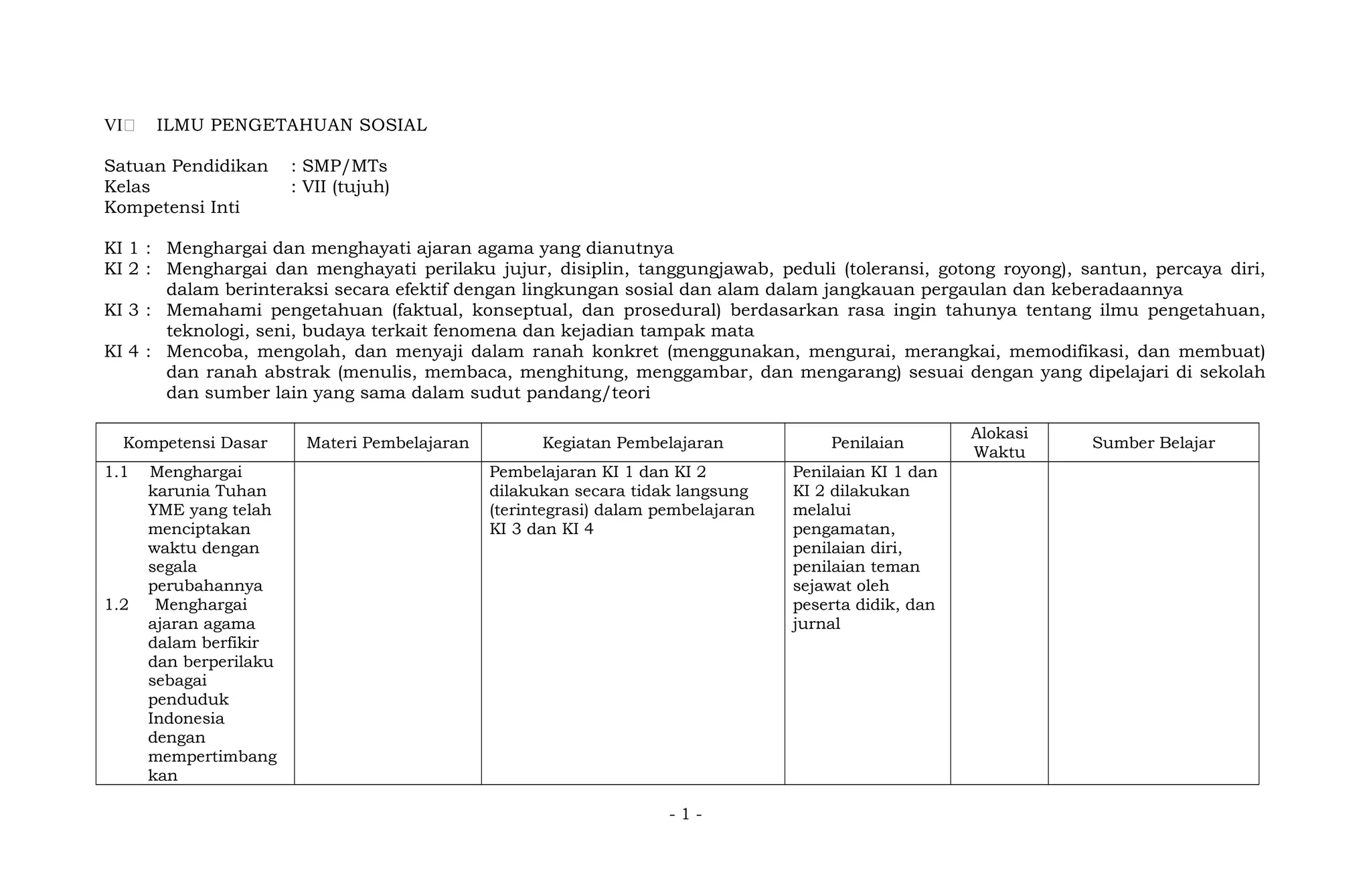 6. silabus ips smp | PPT