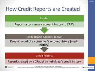 6.01 credit reports and_scores_ppt | PPTX