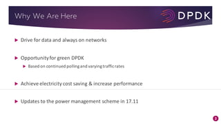 LF_DPDK17_Power Aware Packet Processing | PPT