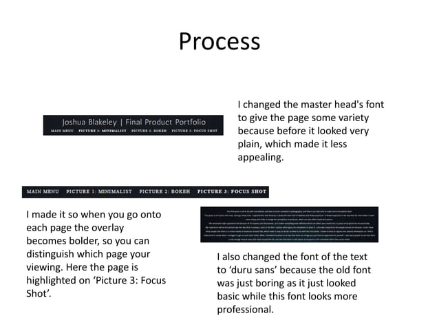 6.production reflection | PPTX