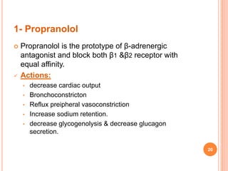 6.adrenergic blockers | PPT