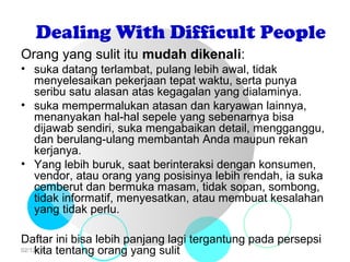 Dealing with Difficult People_Materi Training "The Power of LEADERSHIP ...