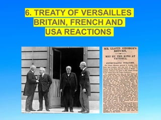 CAMBRIDGE IGCSE HISTORY: BRITAIN, FRENCH AND USA REACTIONS