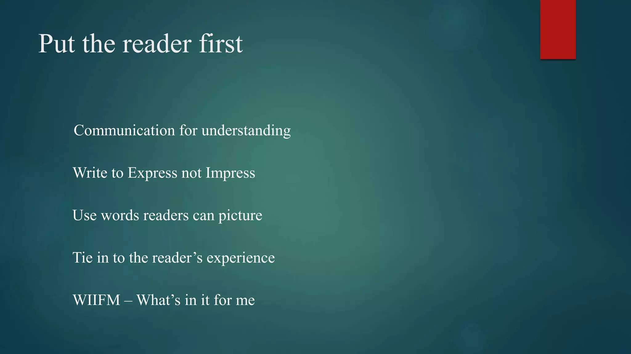 principles of effective writing | PPTX