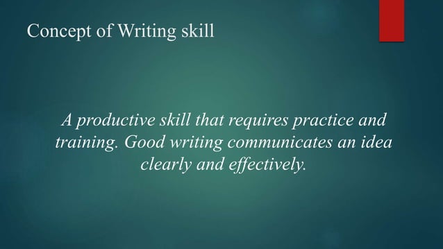 principles of effective writing | PPTX