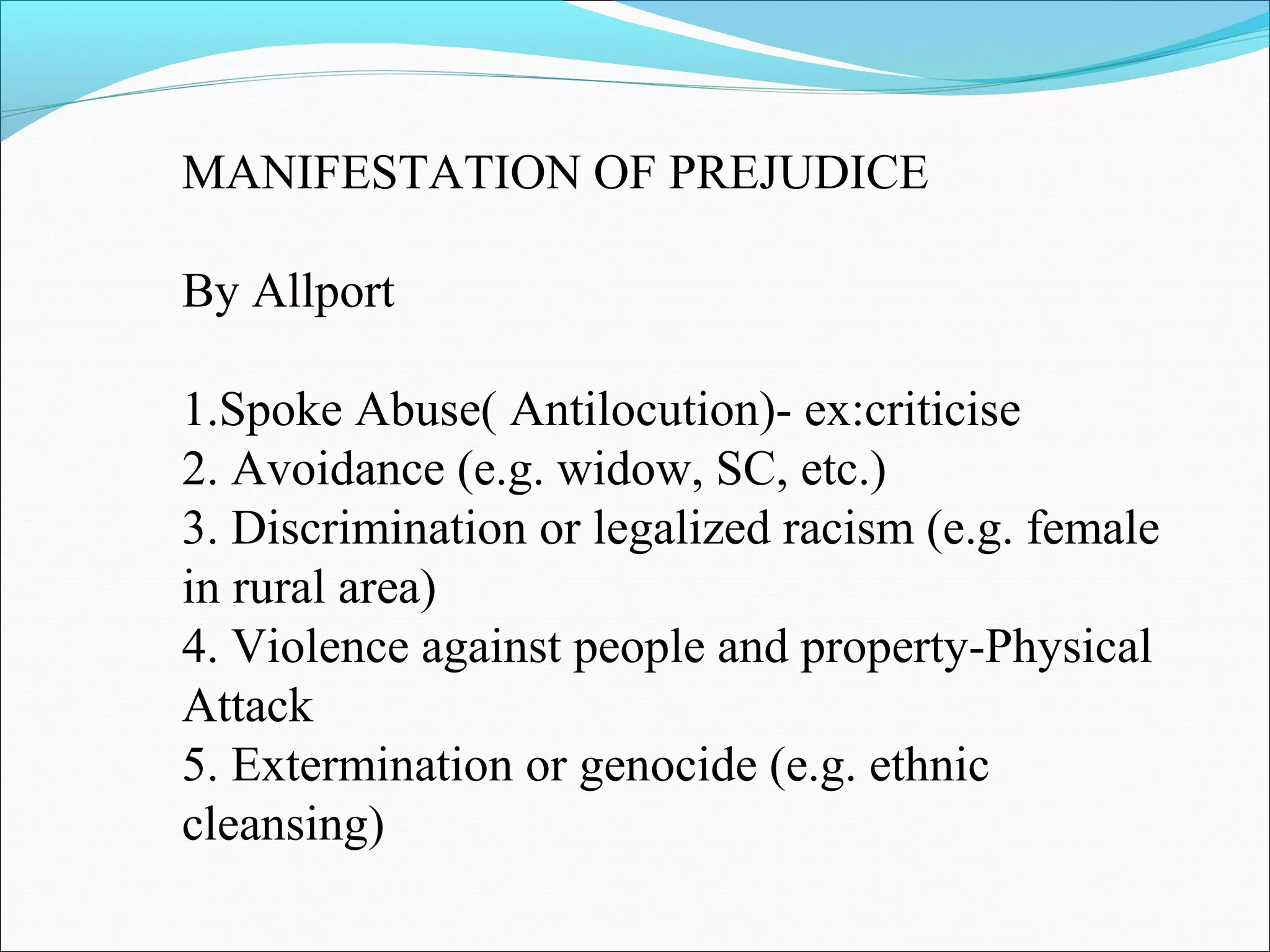 Prejudice | PPT
