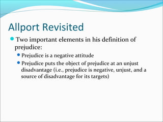 Prejudice Definition