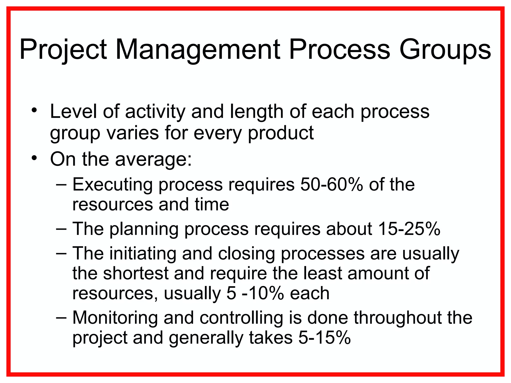 06. Project Management Process Groups | PPT