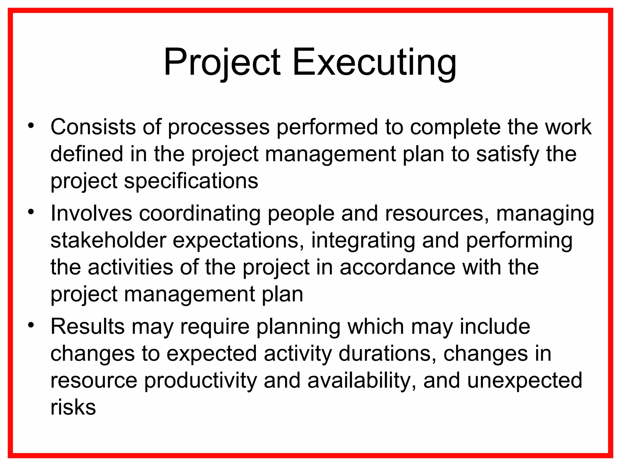 06. Project Management Process Groups | PPT