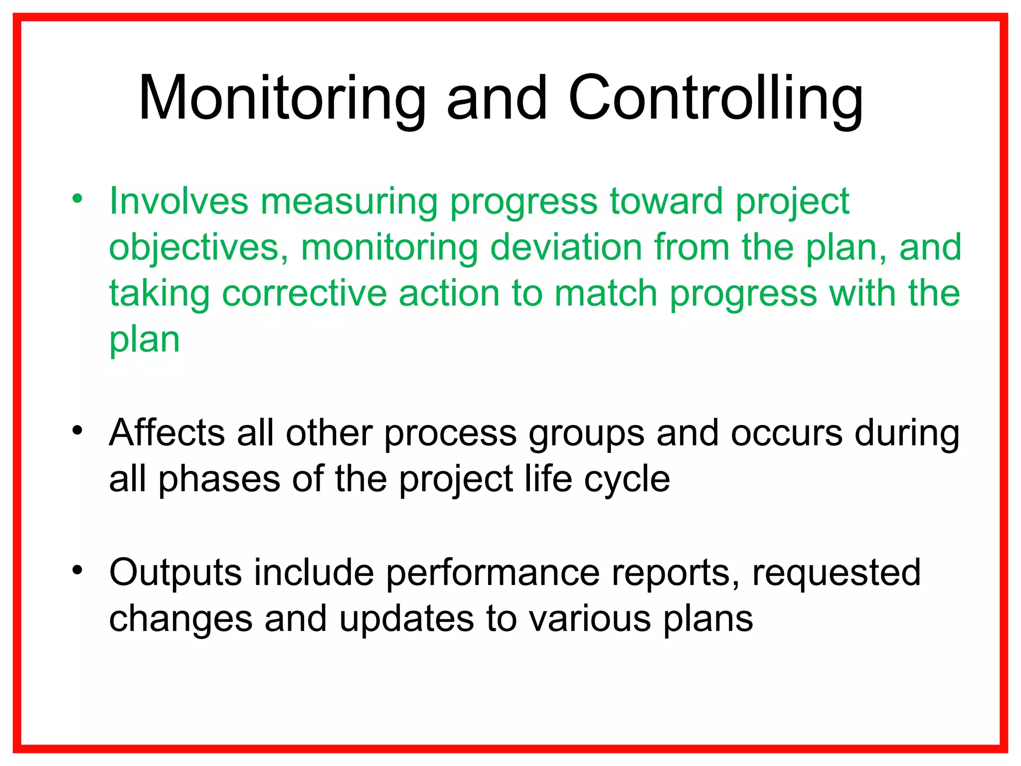 06. Project Management Process Groups | PPT