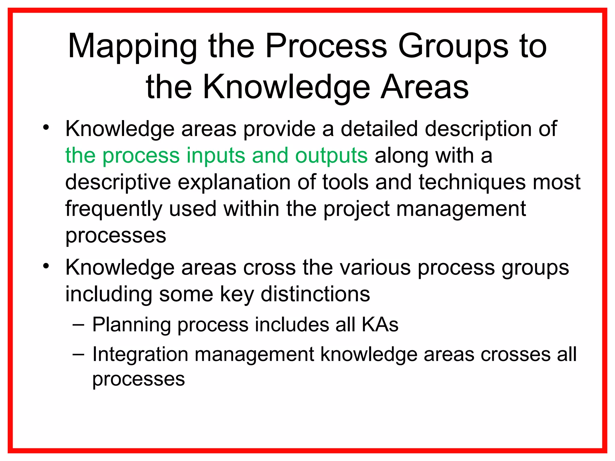 06. Project Management Process Groups | PPT
