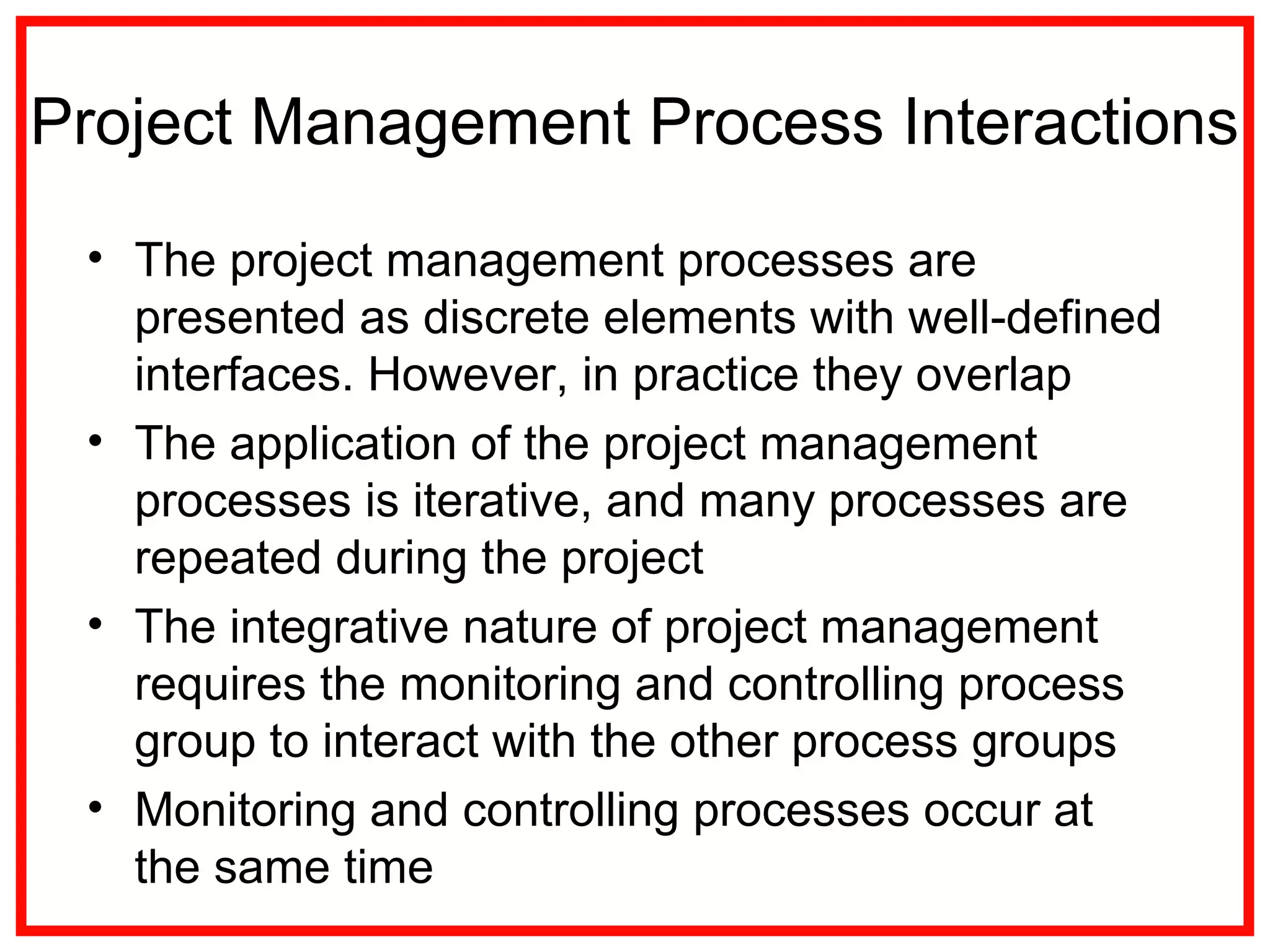 06. Project Management Process Groups | PPT