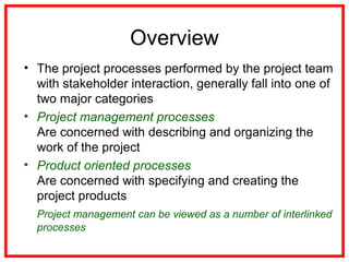 06. Project Management Process Groups | PPT