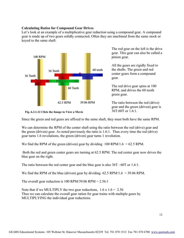 6.3.1 gear terms_lesson_rev3 | PDF