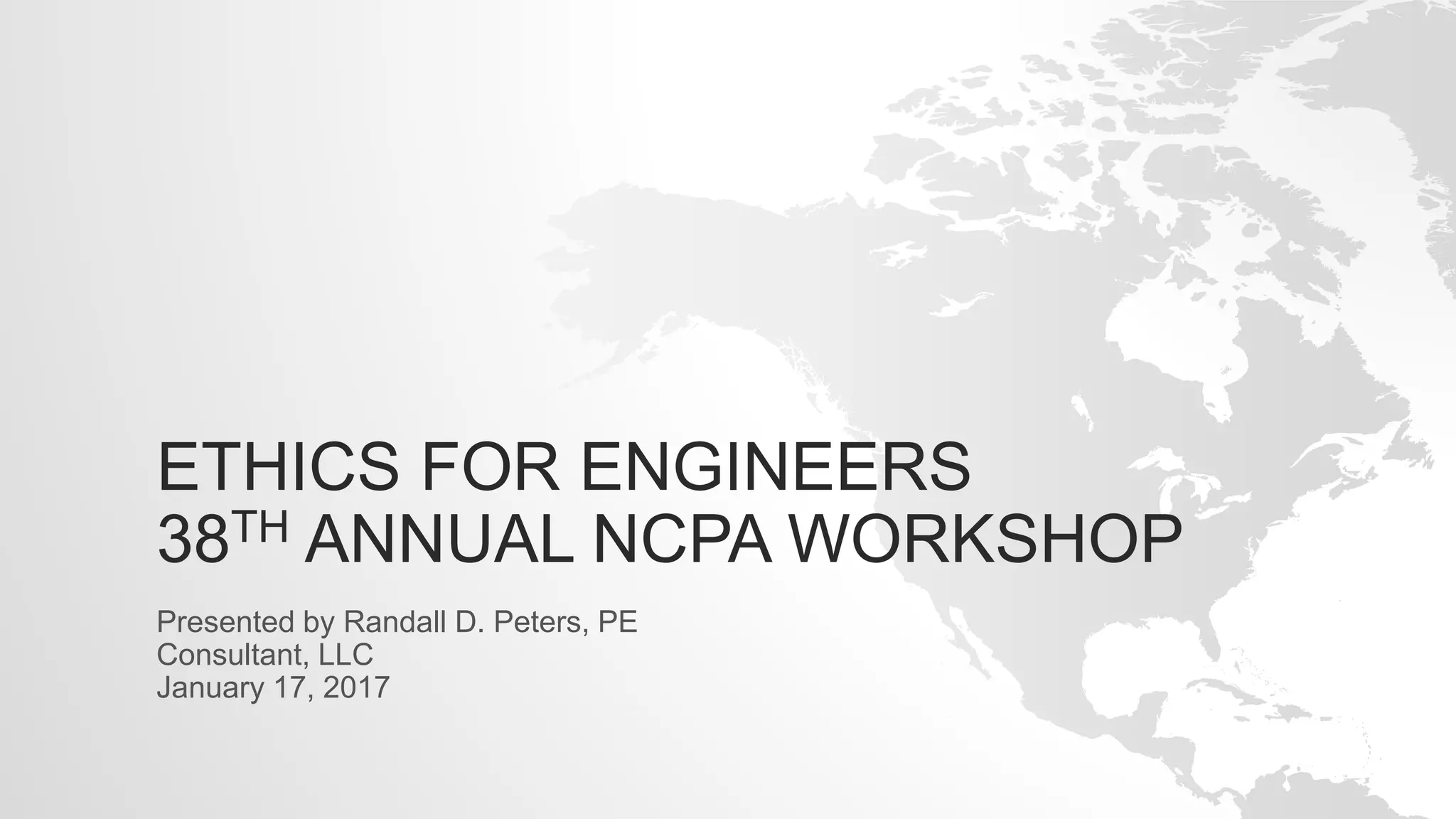 Ethics for Engineers | PPTX