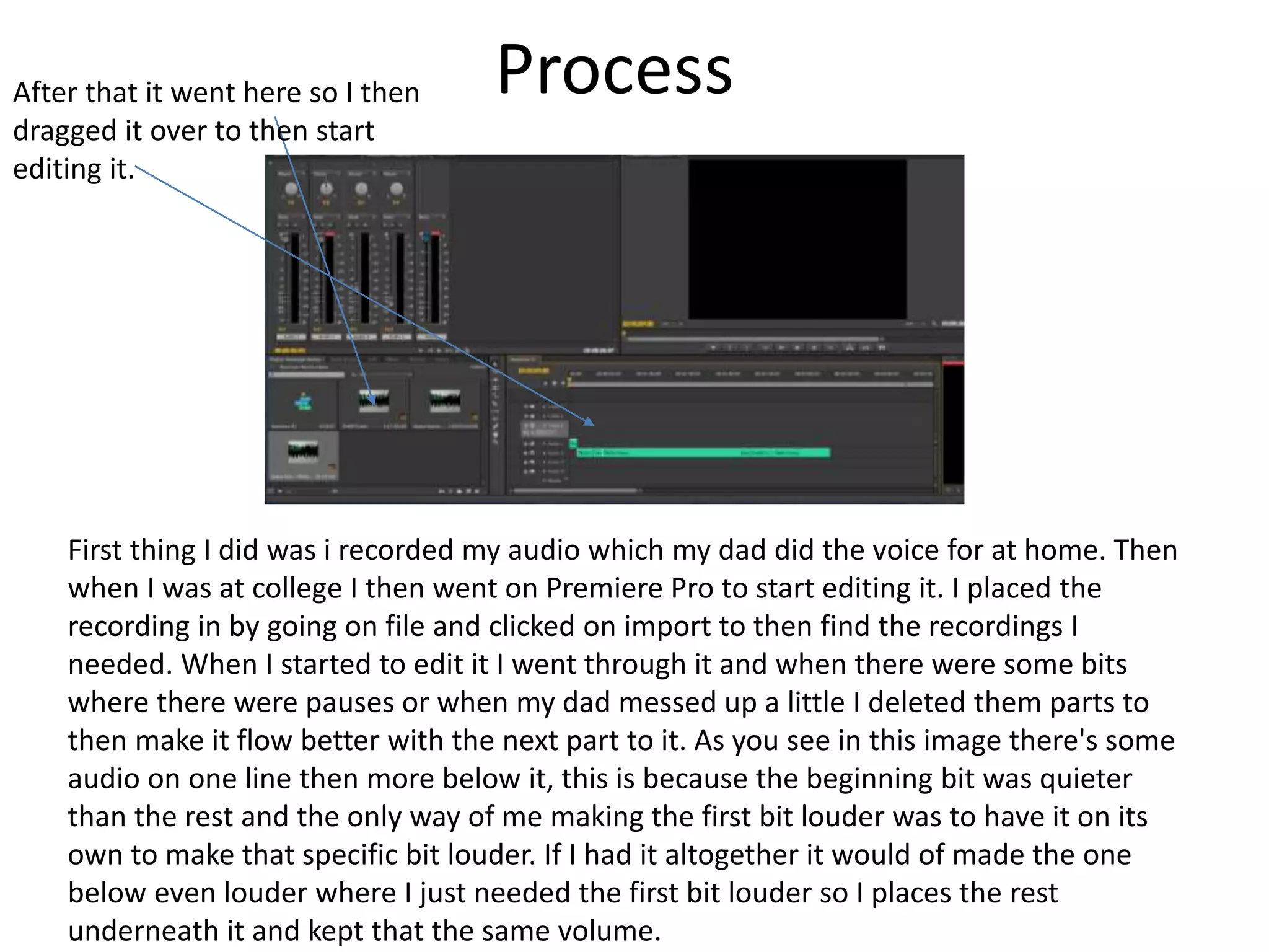 Production Reflection | PPTX | Digital Audio | Computer Software and Applications