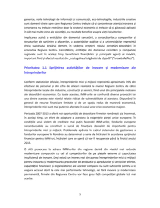 Strategia de specializare inteligenta directii, prioritati, masuri ...