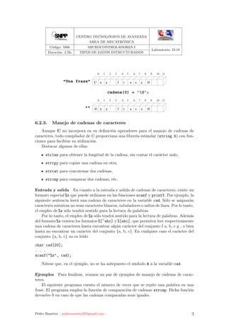 6.2 cadenas de caracteres | PDF