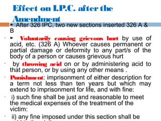 6. criminal law amendment 2013 (nirbhaya act) gp2 | PPT